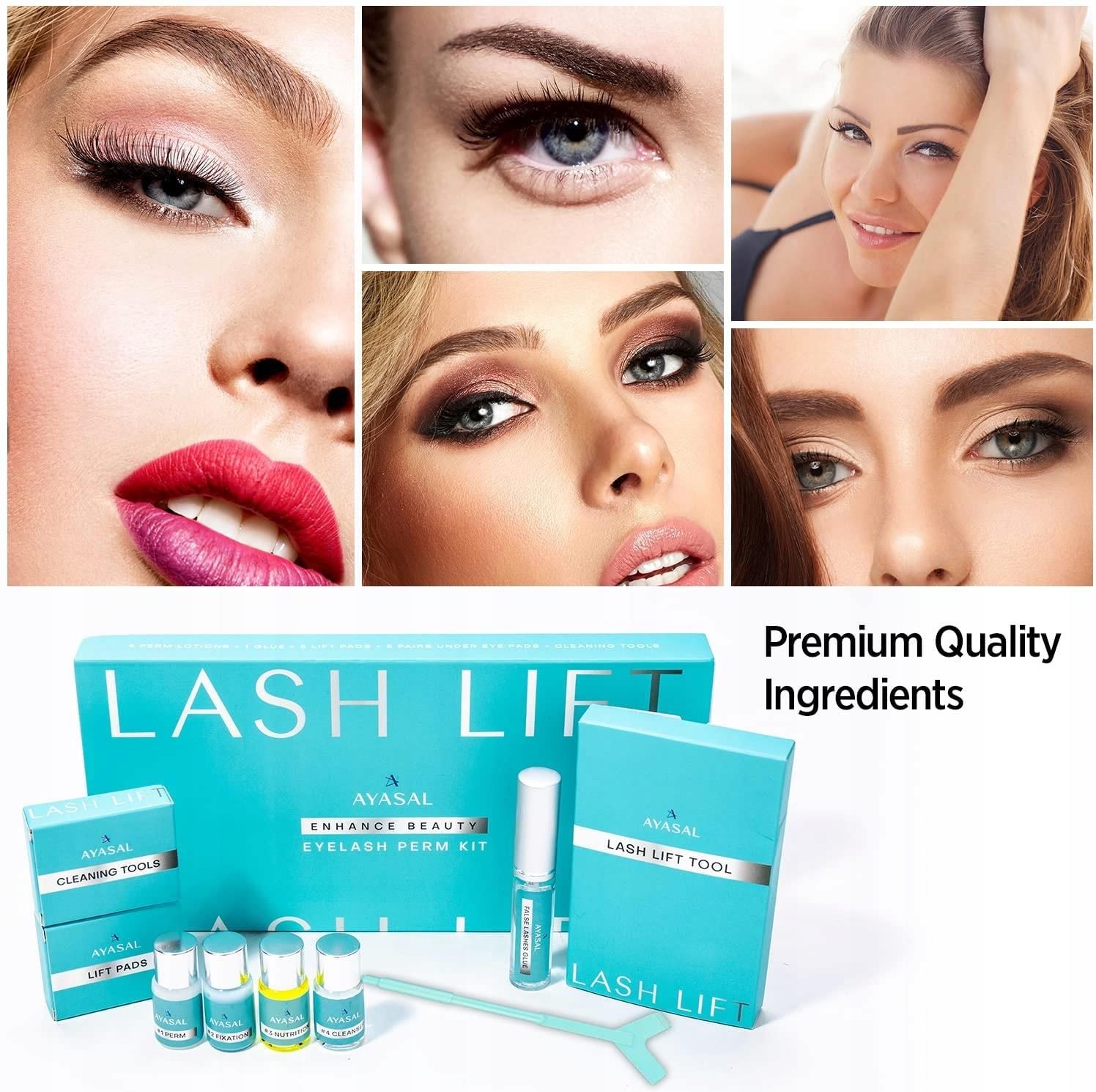Aysl Zestaw Do Liftingu Laminacji Rzęs Brwi W Domu - Ceny i opinie ...
