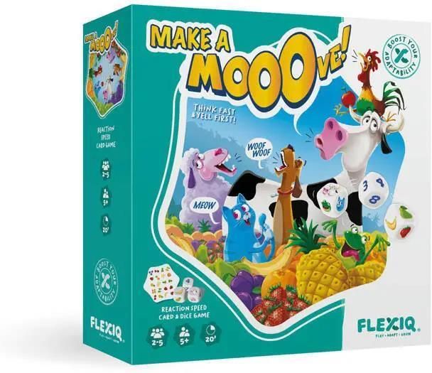 FlexiQ Make a Mooove! - Gra planszowa. Ceny i opinie - Ceneo.pl