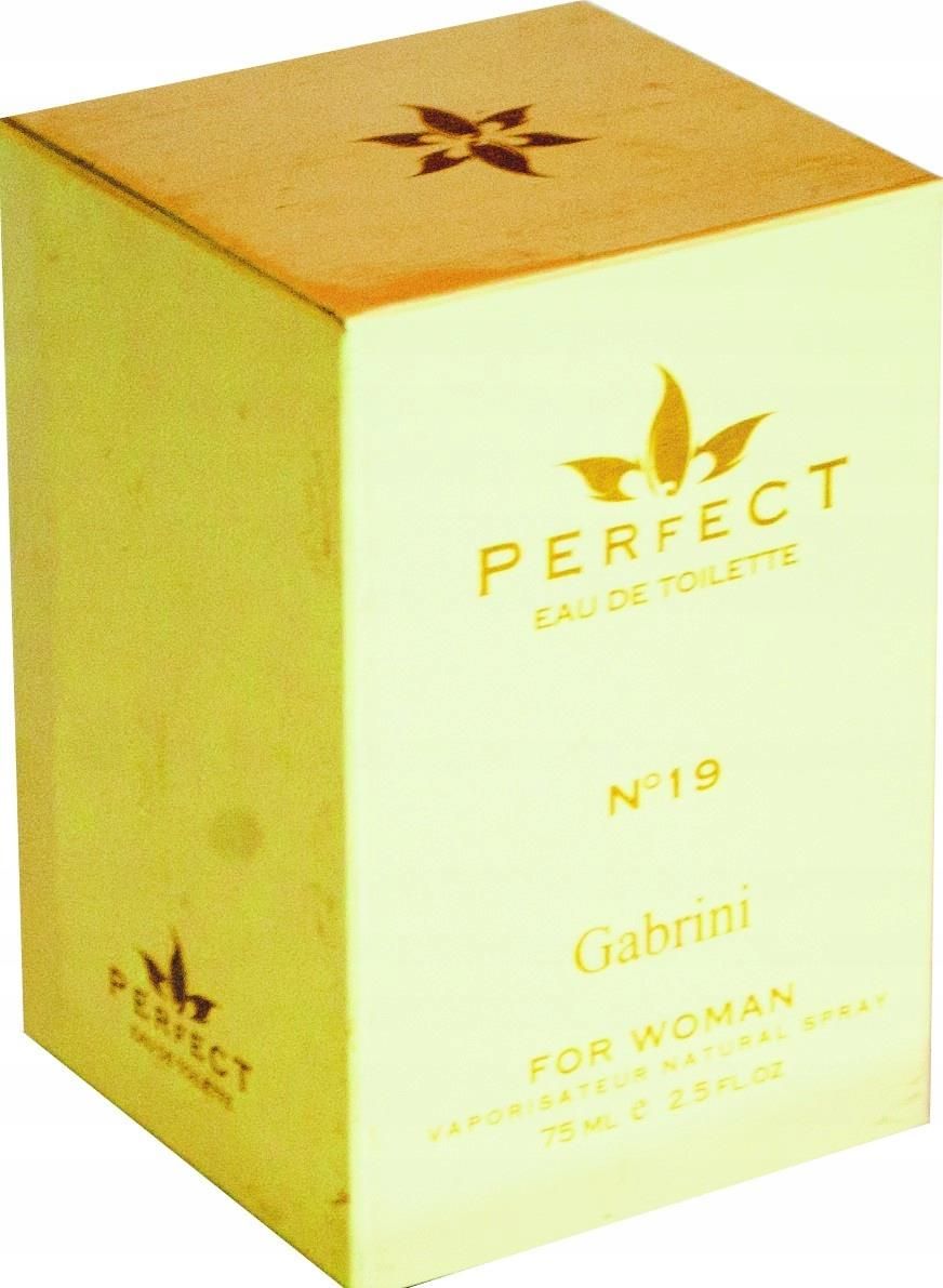 Gabrini Nr 19 Perfect Woda Toaletowa 75 ml - Ceneo.pl