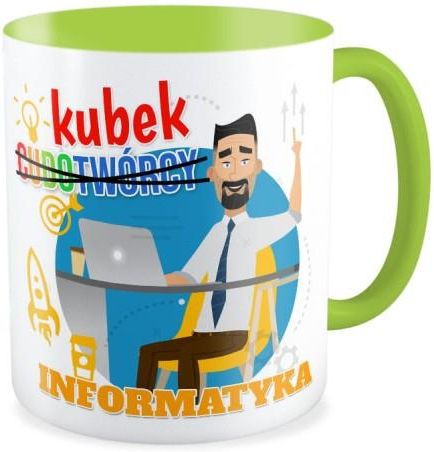 Kubek Zielony Informatka (Kzie330Kop147) - Opinie i atrakcyjne ceny na ...