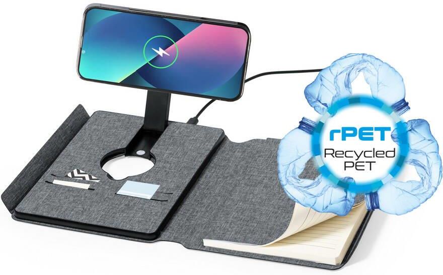 Upominkarnia Wielofunkcyjny Notatnik Rpet A5, Magnetyczna Ładowarka ...