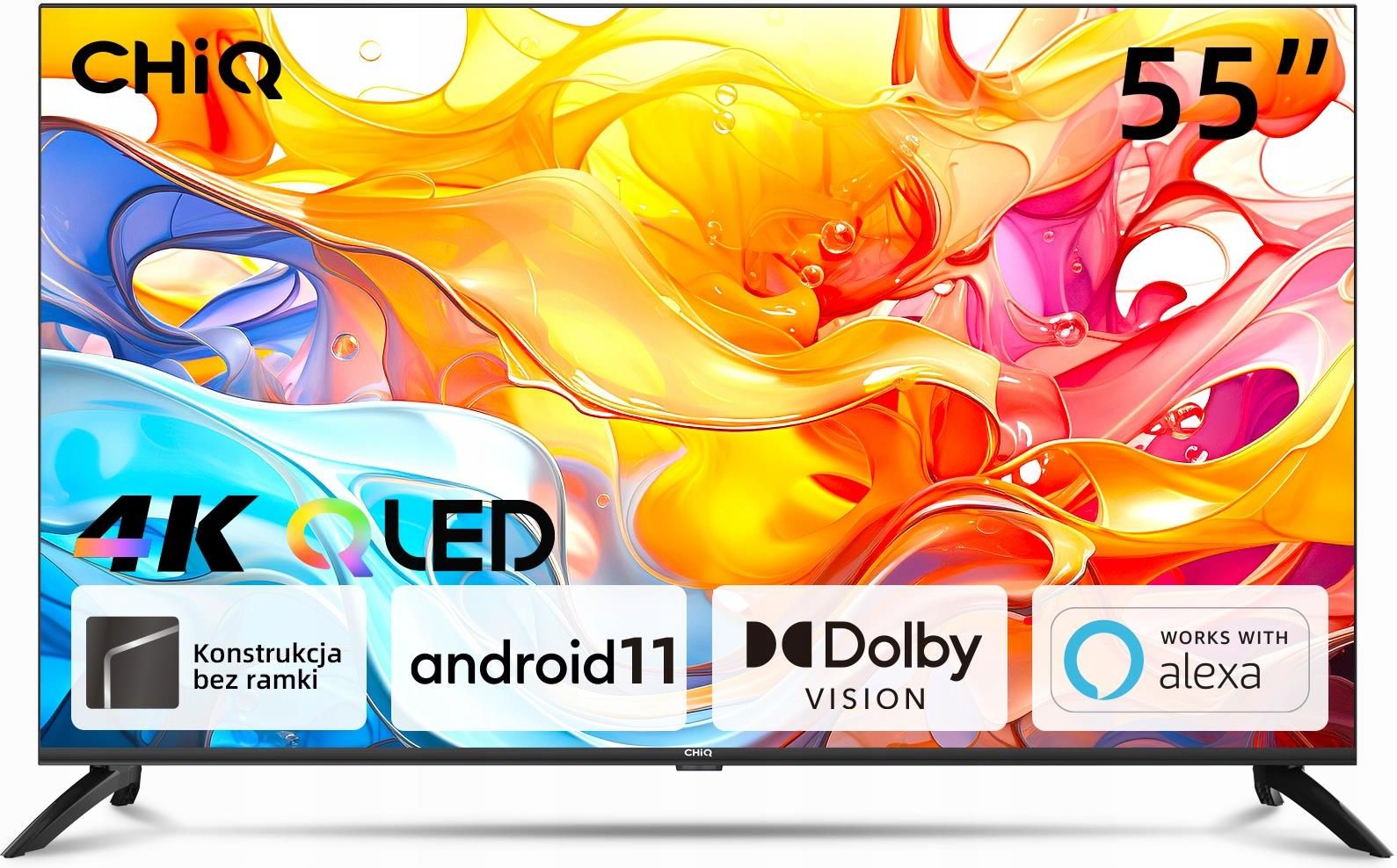 Telewizor CHiQ U55QH7C 55 cali - Opinie i ceny na Ceneo.pl