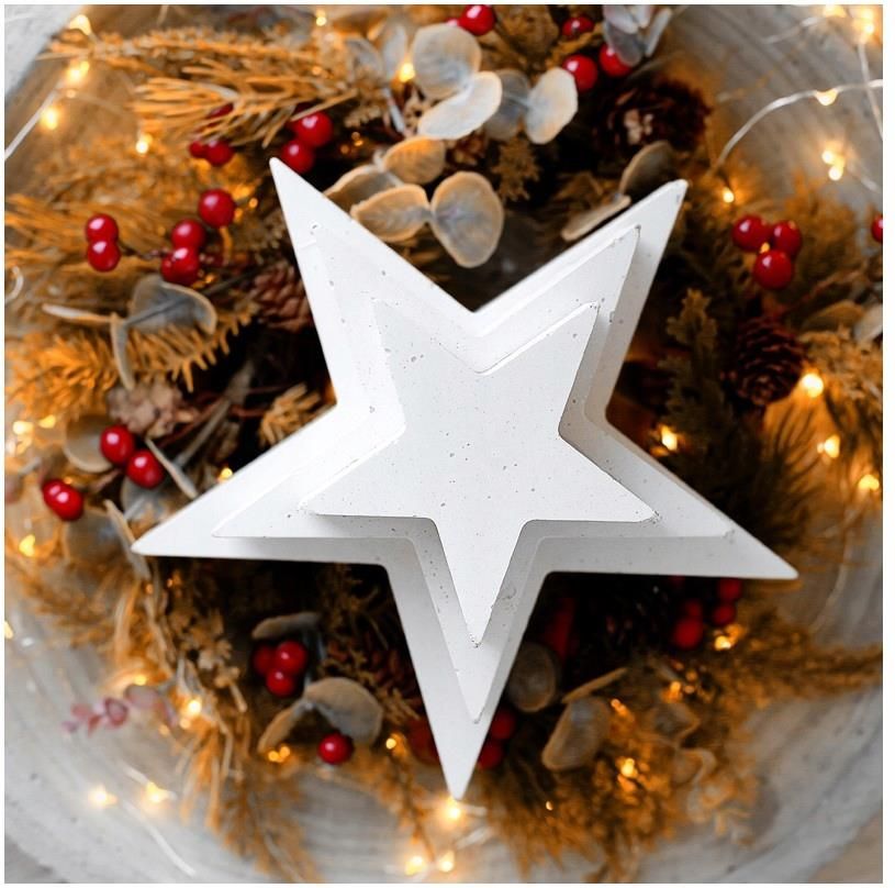 Gwiazda Figurka Persemida Duża Z Betonu 14677122585 - Opinie i ...