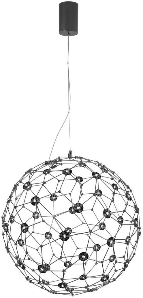 Luces Exclusivas Alta Wisząca Nowoczesna Czarny 1Xled Max 21W 3000K ...