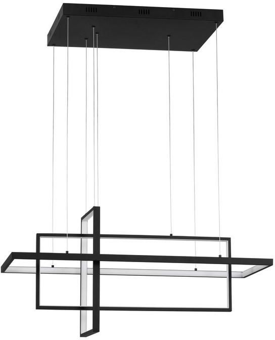 Luces Exclusivas Baldo Wisząca Nowoczesna Czarny 1Xled Max 59W 2700 ...