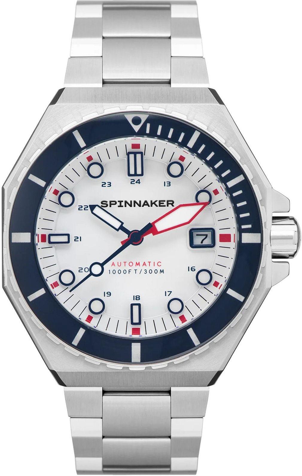 Spinnaker SP-5081-HH Dumas Regatta White Automatic Limited Edition ...
