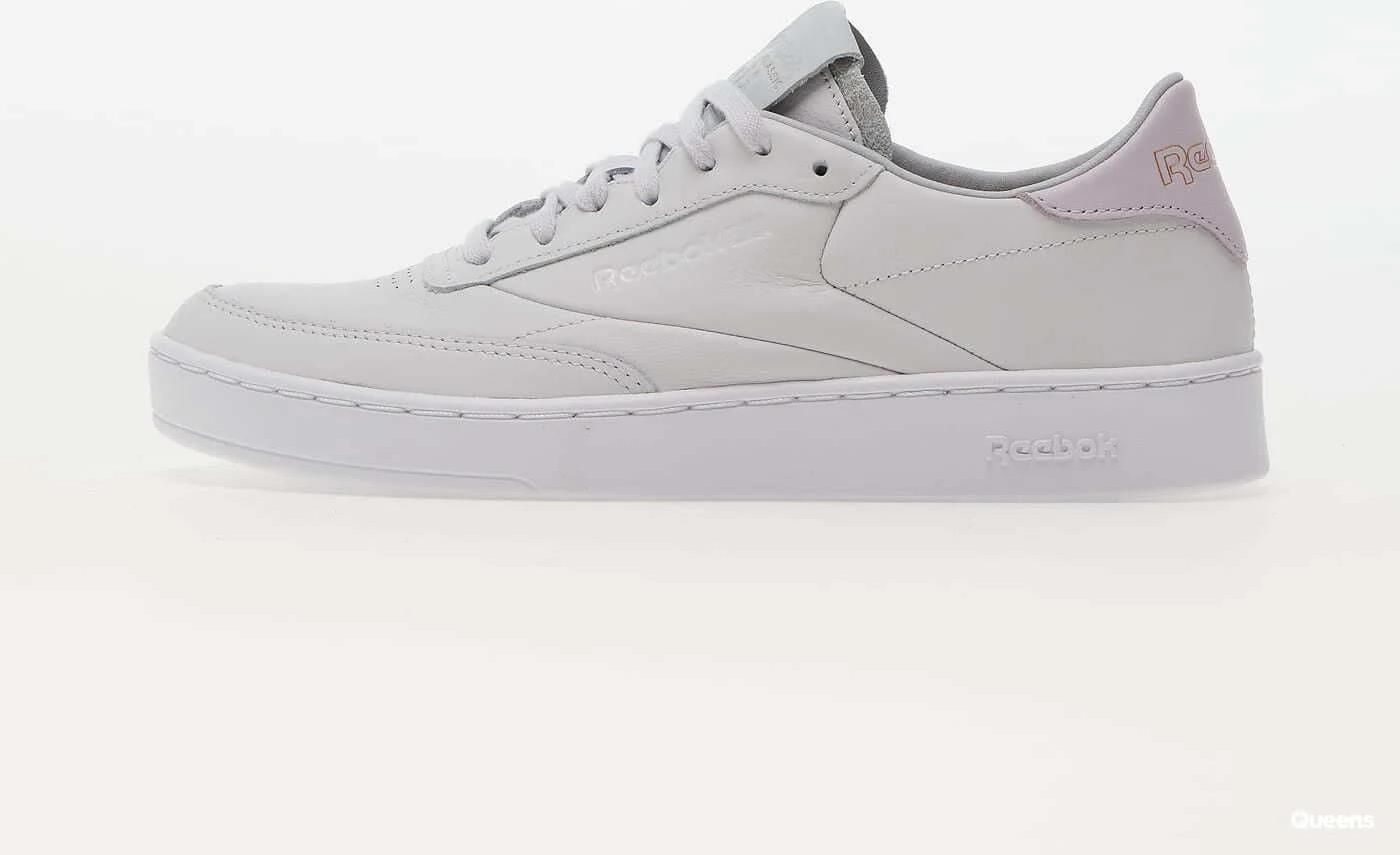 Reebok Club C Clean Shoes Cold Grey / Cloud White/ Quartz Glow - Ceny i ...
