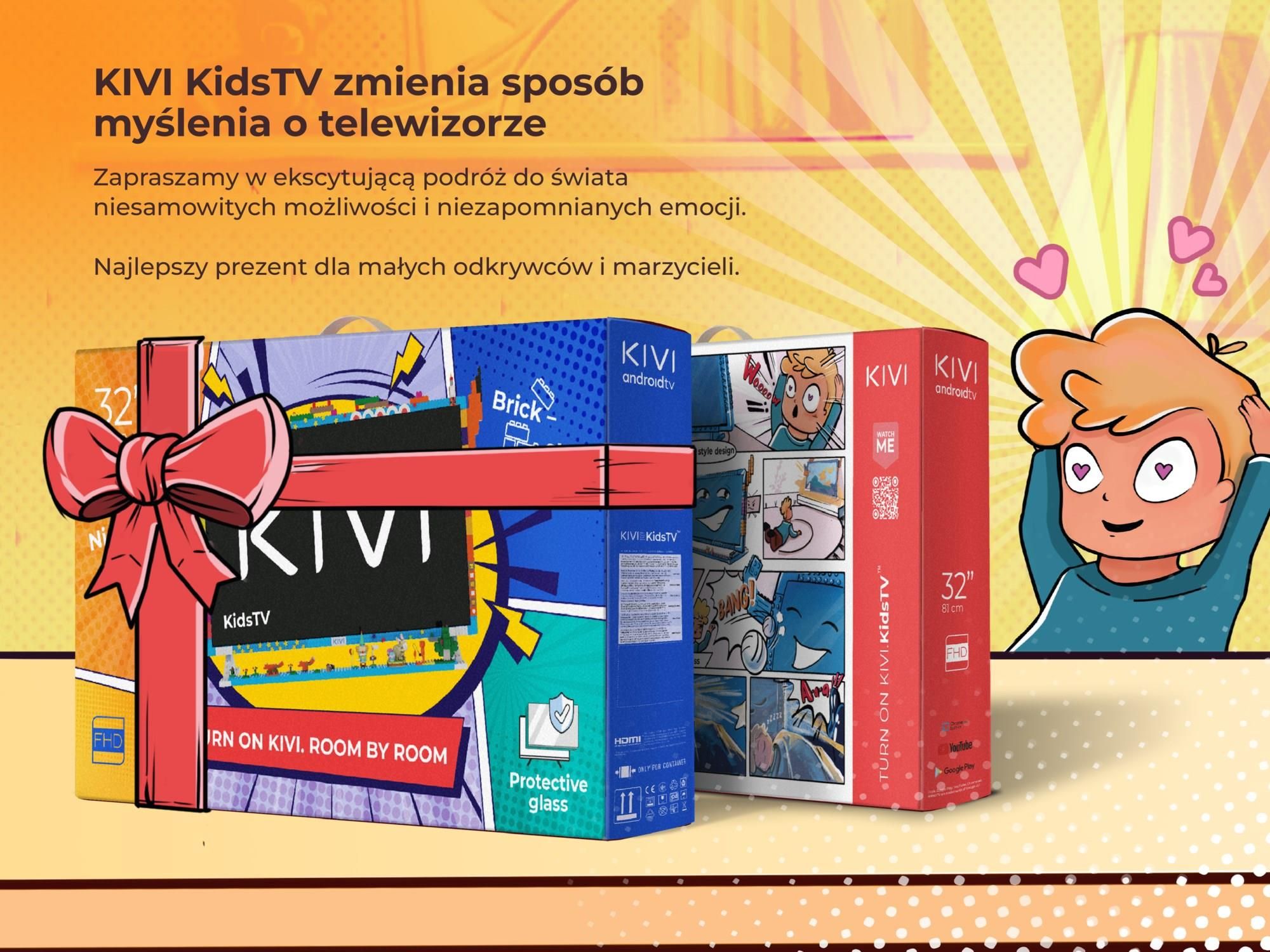 Telewizor KIVI KidsTV 32 cale - Opinie i ceny na Ceneo.pl