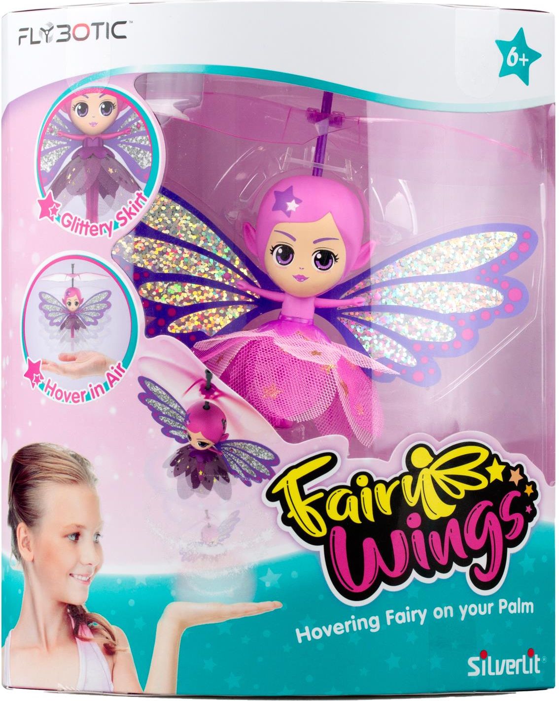Silverlit Zabawkowa Latająca Magiczna Wróżka Lalka Sterowana Ręką ...