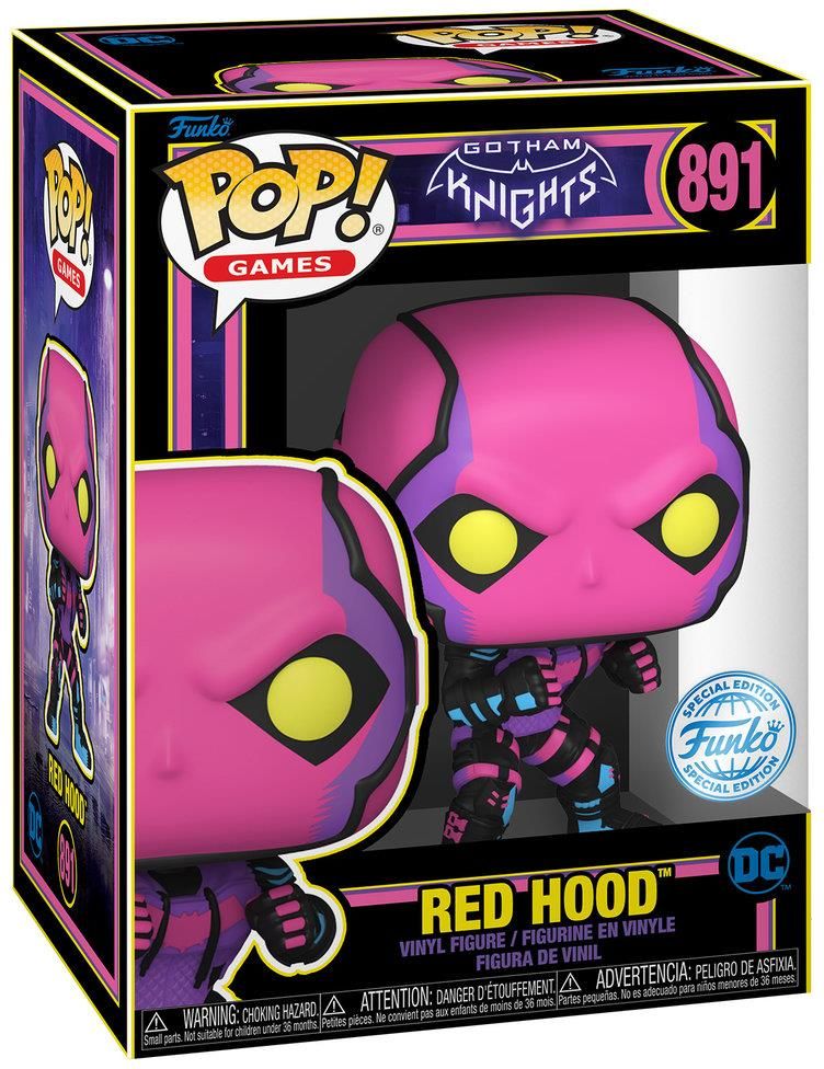 Funko Pop! Games Figurka Kolekcjonerska Gotham Red Hood Specjalna ...