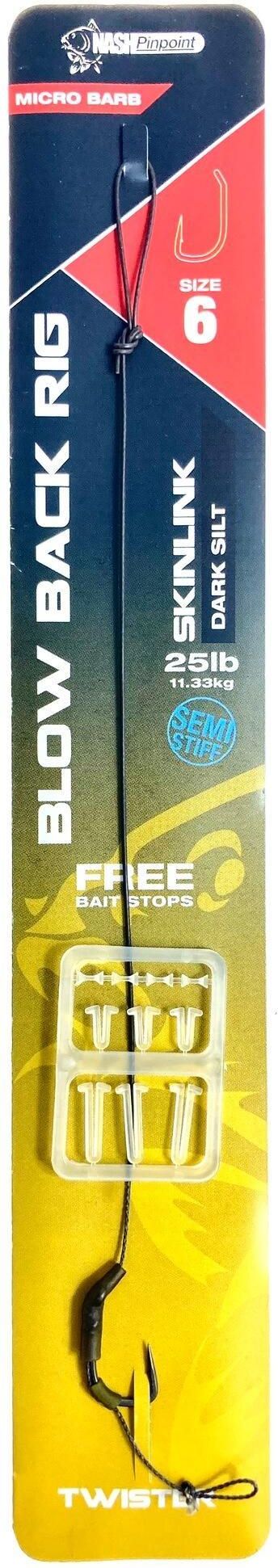 Nash Przypon Karpiowy Ring Blow Back Rig 6 Zadziorowy (ICCMT6364 ...