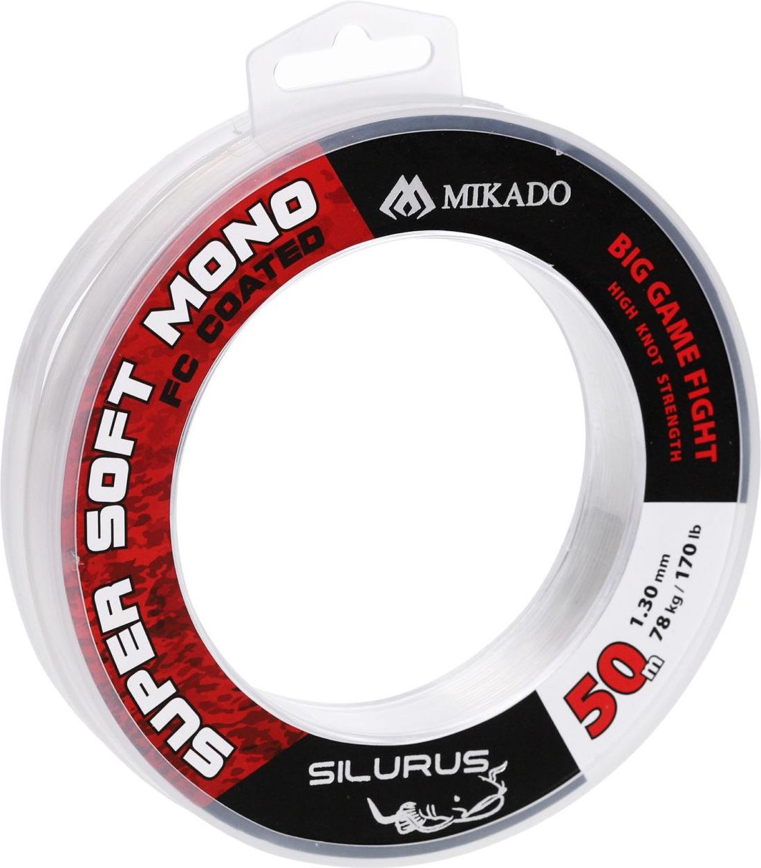 Mikado Materiał Przyponowy Super Soft Mono Fc Coated 1.30Mm/50M/78Kg Op.1Szp. (ICMIKZSSM50130 ...