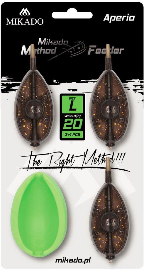 Mikado Koszyczek Method Feeder Aperio L 3X20G (ICCMAMFA03LSET20B) - Ceny i opinie - Ceneo.pl