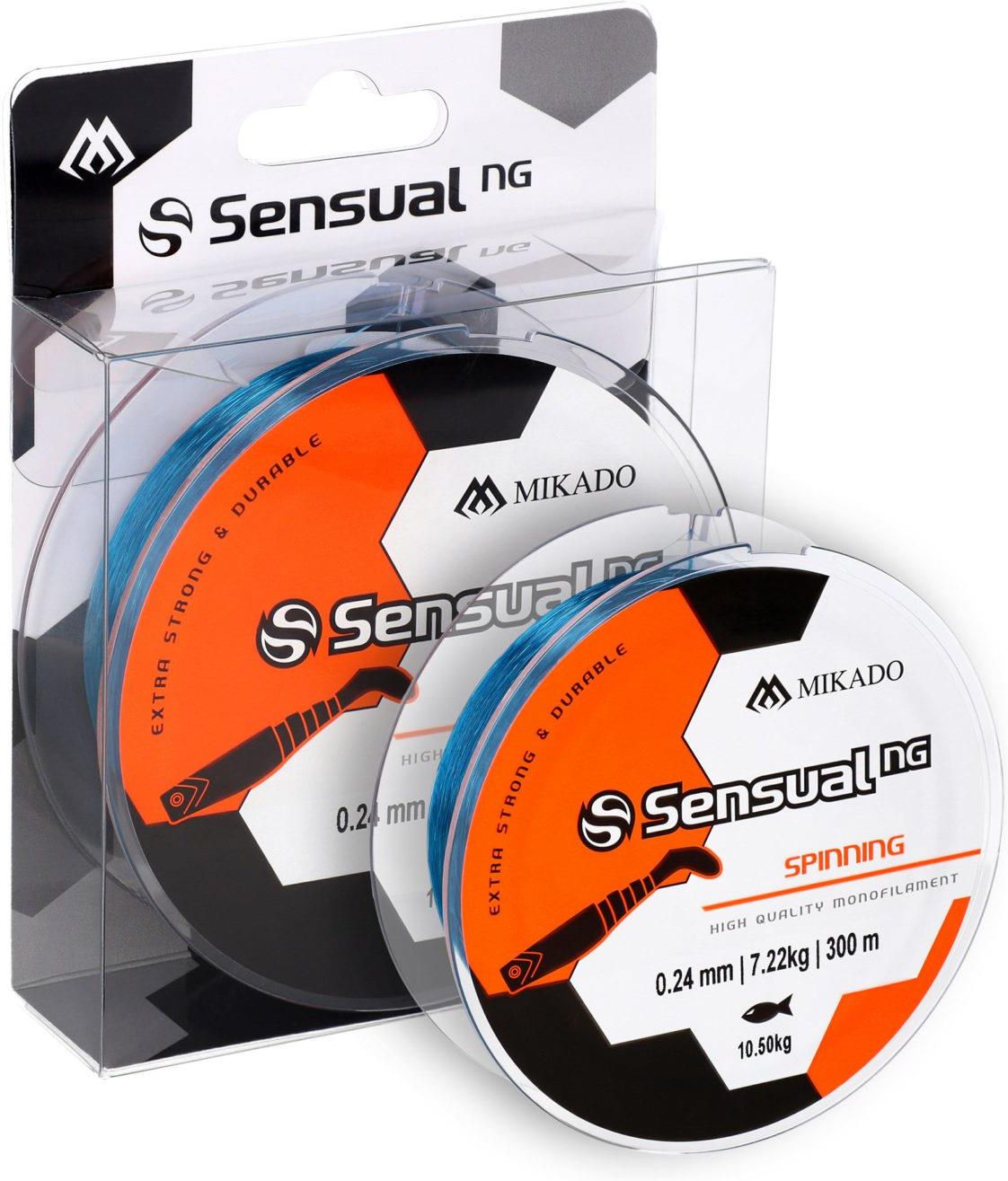 Mikado Żyłka Sensual N.g. Spinning 0.08Mm/1.5Kg/300M Niebieska Op.1Szp. (ICMIKZSN400300008 ...