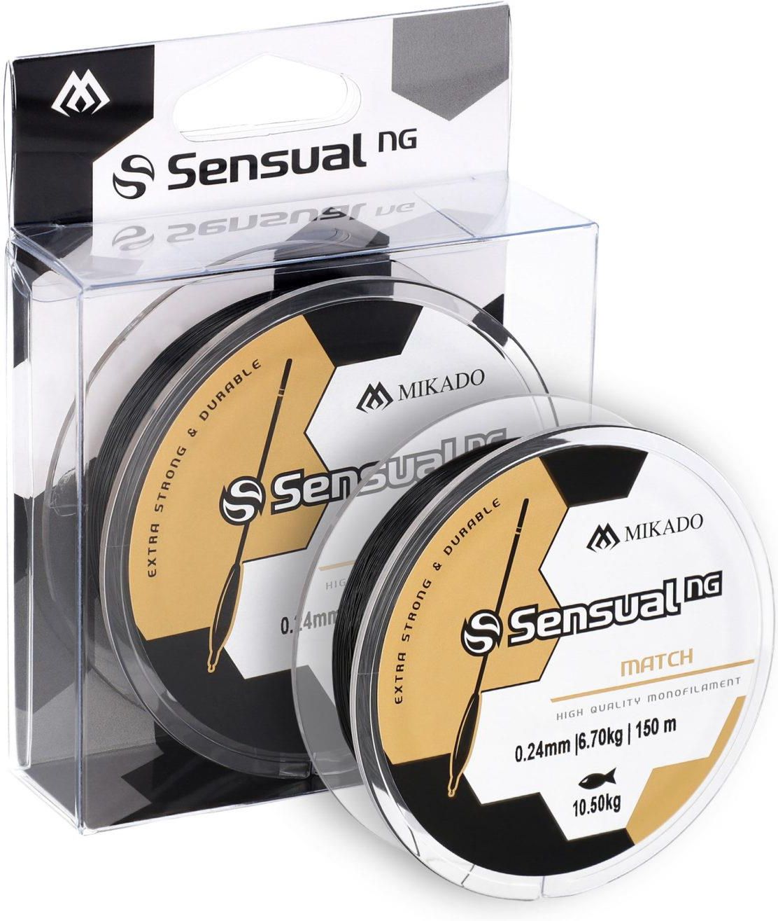 Mikado Żyłka Sensual N.g. Match 0.24Mm/10.5Kg/150M Czarna Op.1Szp. (ICMIKZSN600150024) - Ceny i ...