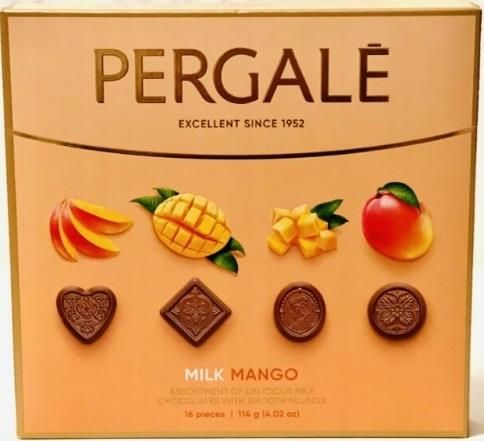 Pergalé Bombonierka Pergale 114g Milk Mango Praliny - Ceny i opinie ...