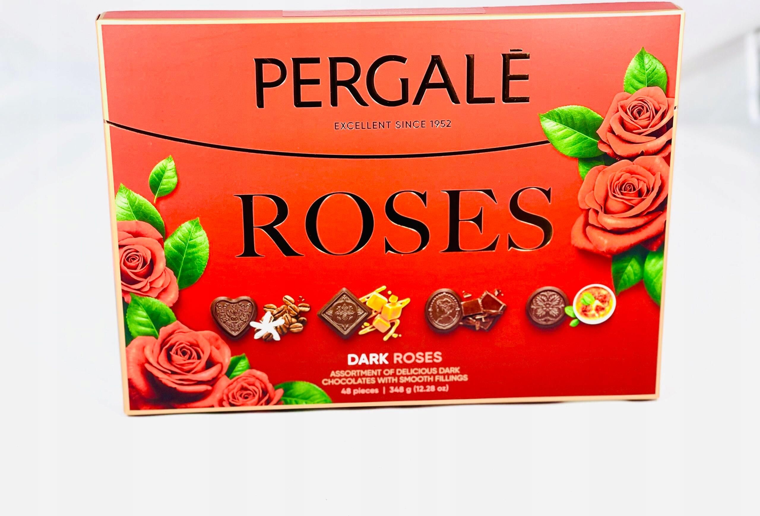 Pergalé Bombonierka Pergale Dark Roses 348g - Ceny i opinie - Ceneo.pl
