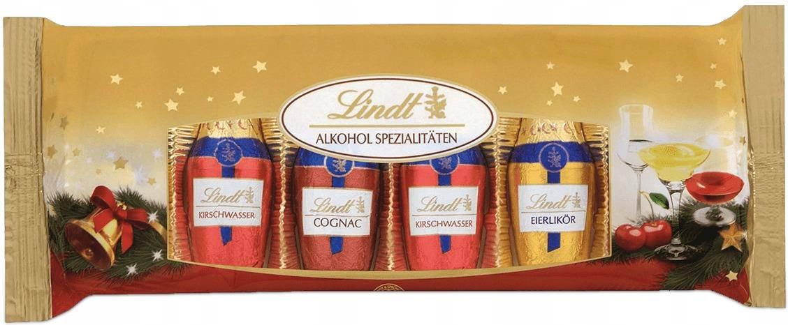 Lindt Czekolada Ciemna Czekoladki Z Alkoholem Butelki Czekoladowe 131g ...