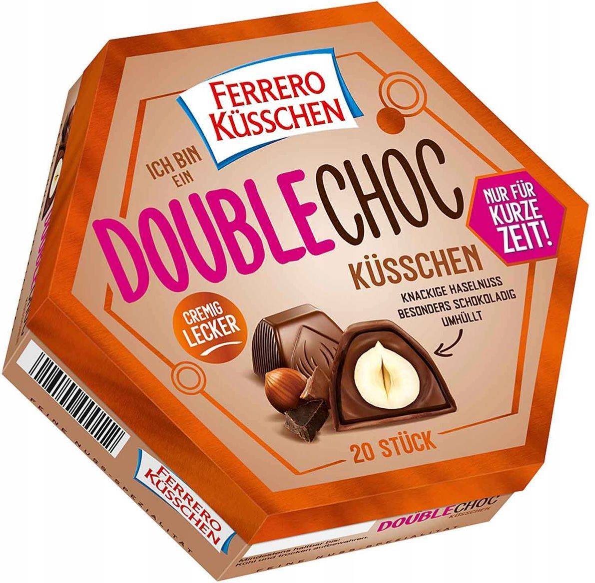 Ferrero Kuesschen Double Choc 20szt. 190g - Ceny i opinie - Ceneo.pl