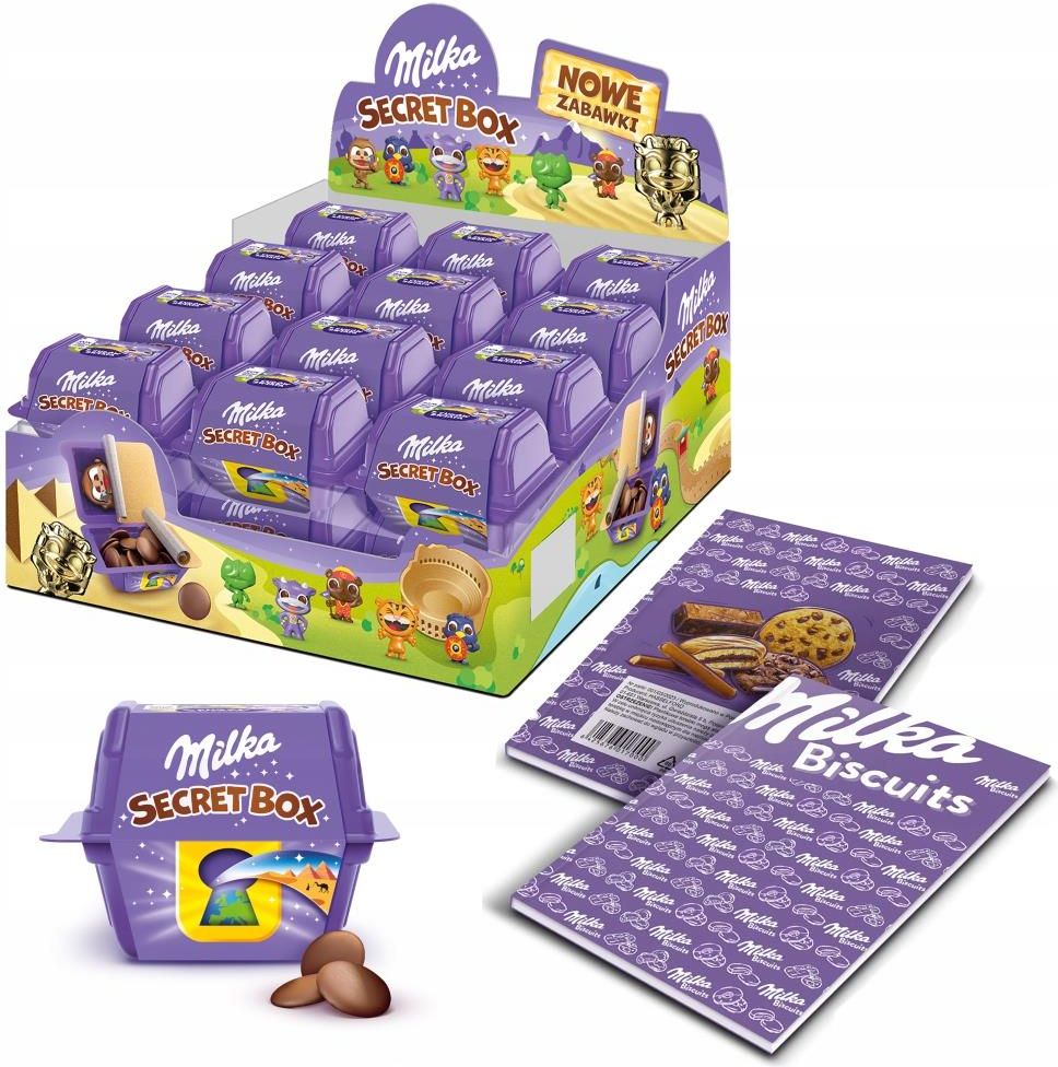 Milka Secret Box 24Szt. X 14,4g 2 Zeszyty Milki - Ceny i opinie - Ceneo.pl
