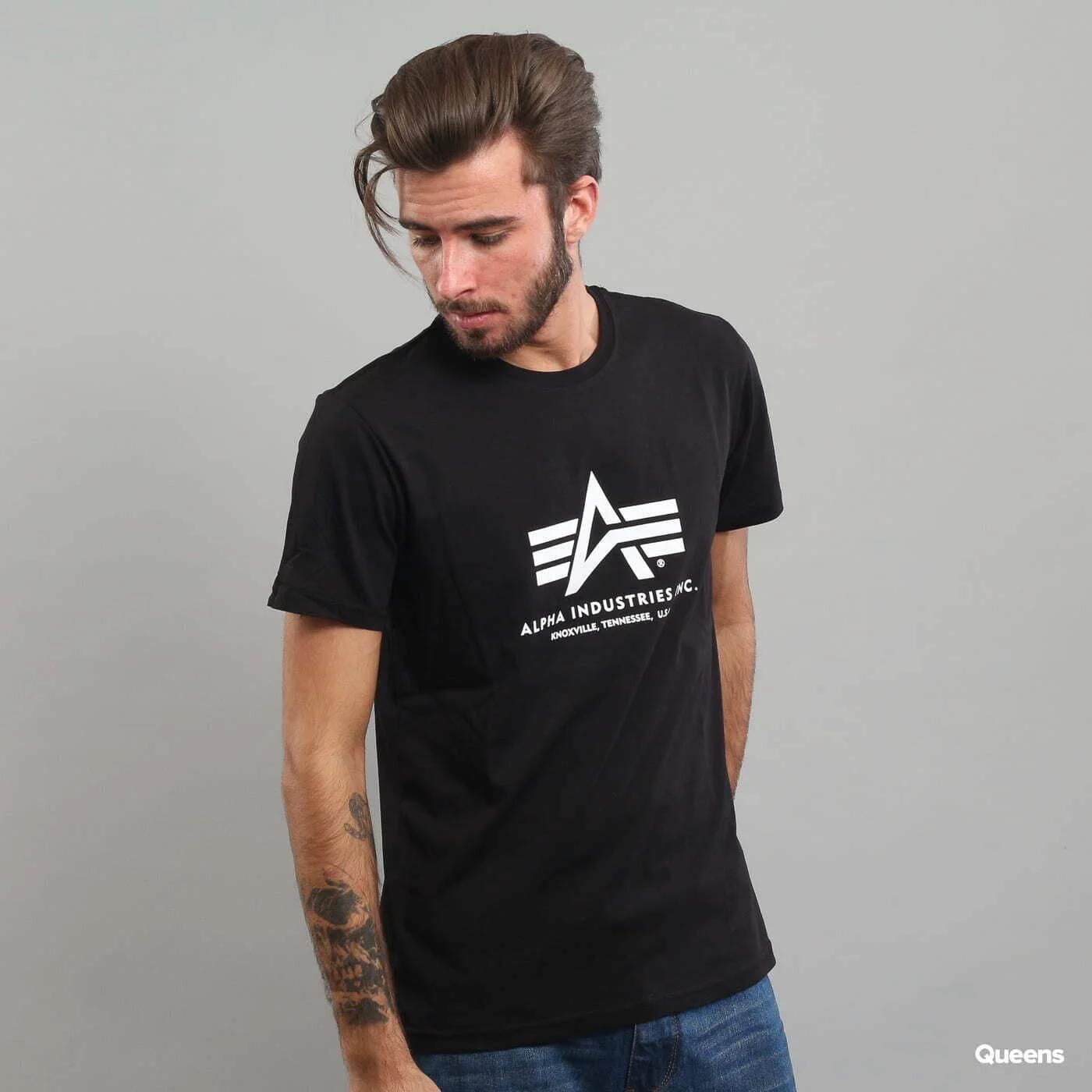 Alpha Industries Basic Tee Black - Ceny i opinie - Ceneo.pl