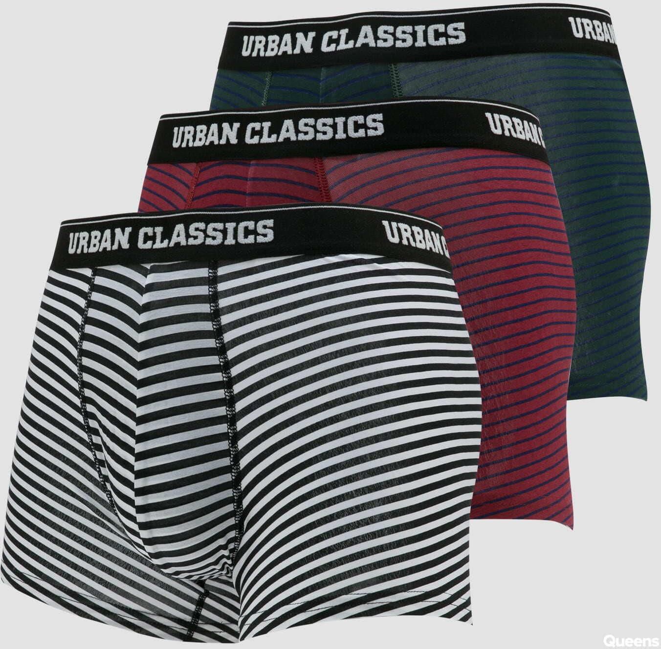 Urban Classics Boxer Shorts 3-Pack Multicolor - Ceny i opinie - Ceneo.pl