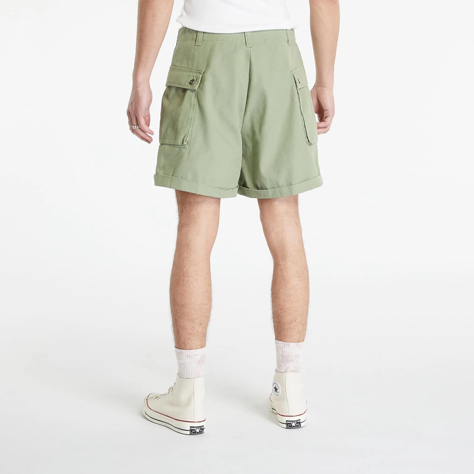 Nike Life Men's Woven P44 Cargo Shorts Oil Green/ White - Ceny i opinie ...