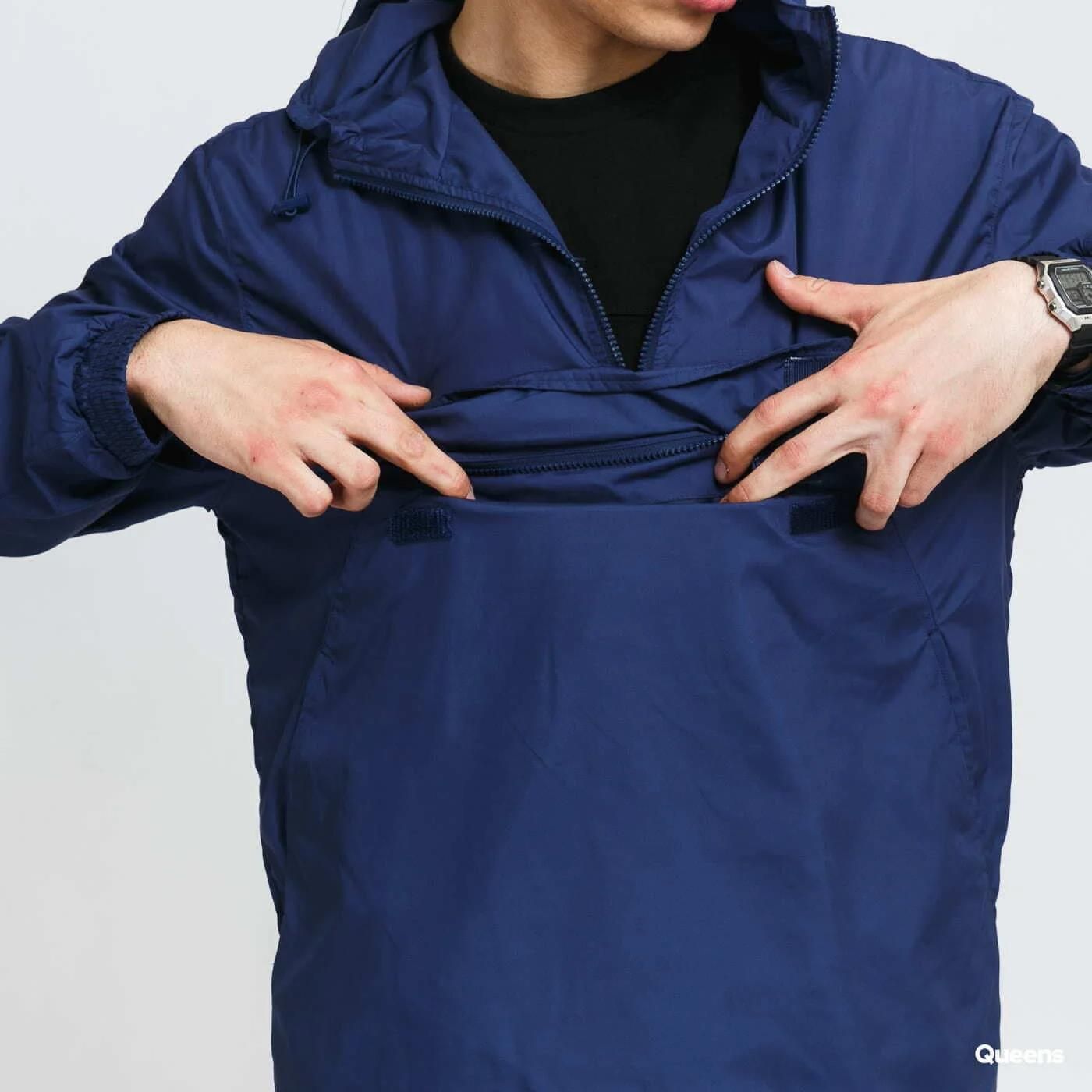 Urban Classics Basic Pull Over Jacket Navy - Ceny i opinie - Ceneo.pl