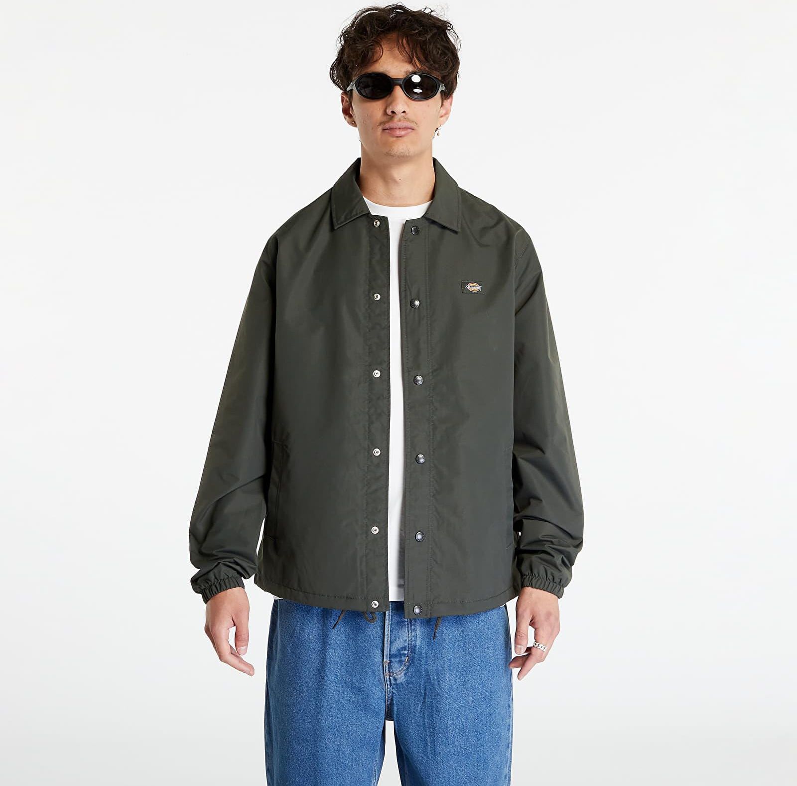 Dickies Oakport Coach Jacket Olive Green - Ceny i opinie - Ceneo.pl