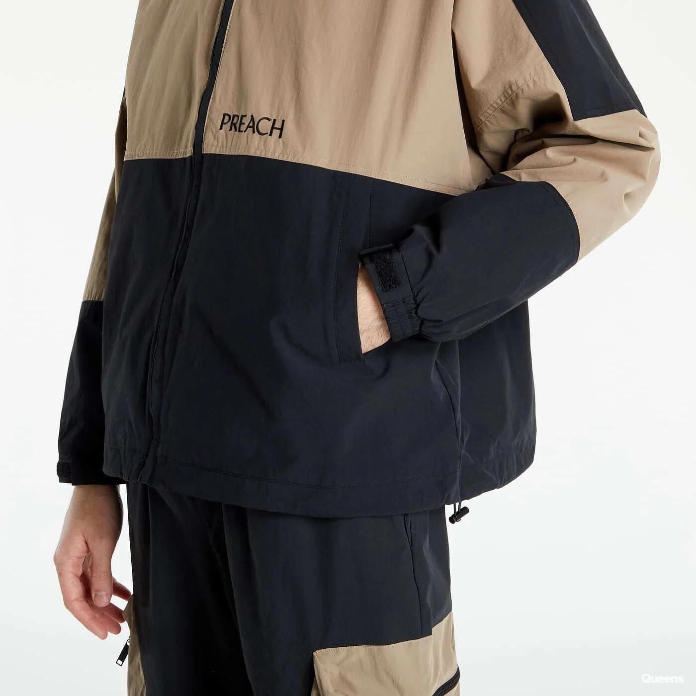 PREACH Nylon Zip Jacket Black/ Brown - Ceny i opinie - Ceneo.pl