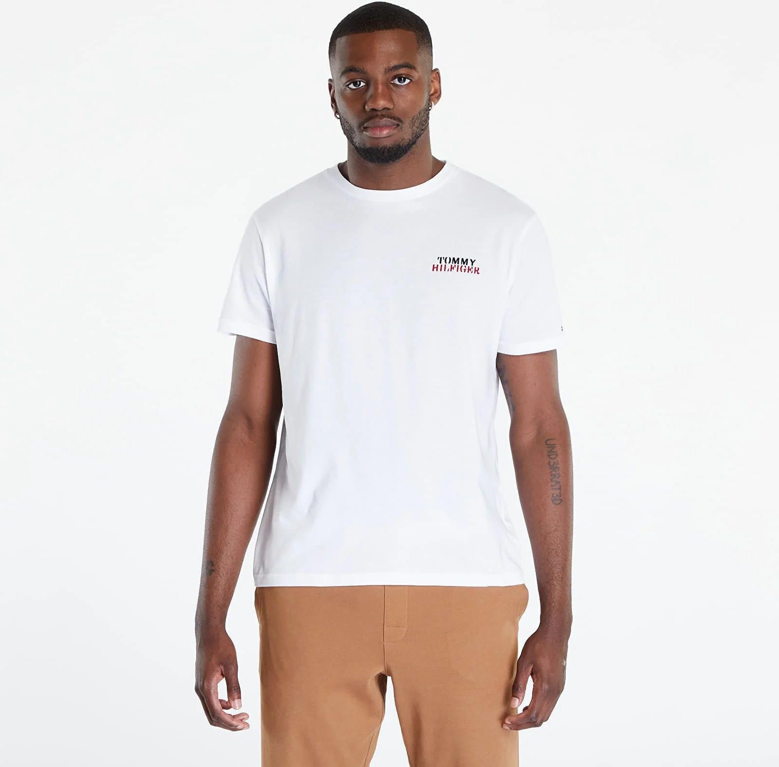 Tommy Hilfiger Ultra Soft Cn Ss Tee White - Ceny i opinie - Ceneo.pl