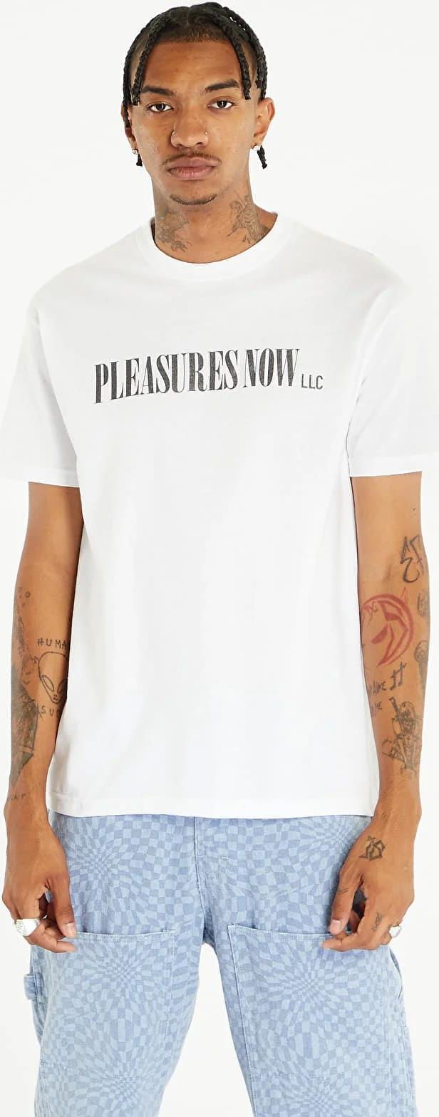 PLEASURES LLC Short Sleeve Tee White - Ceny i opinie - Ceneo.pl
