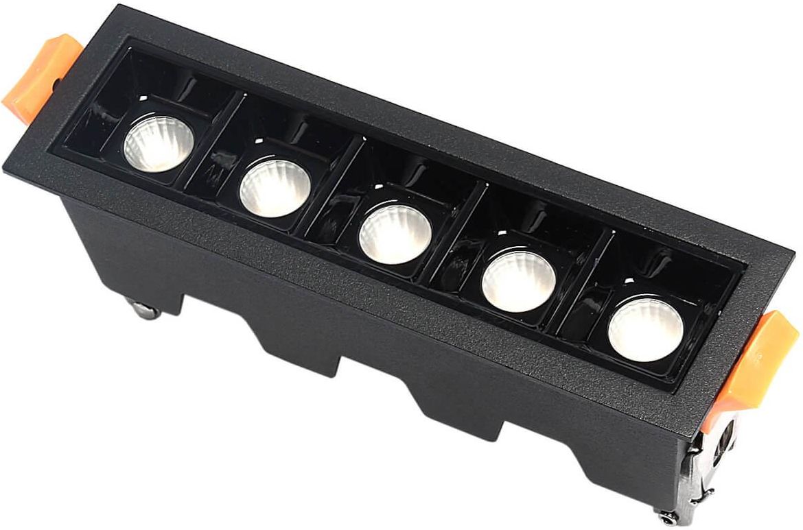 Domenoled Sufitowa Lampa Liniowa Domeno Led 10W 4000K Metalowa Czarna ...