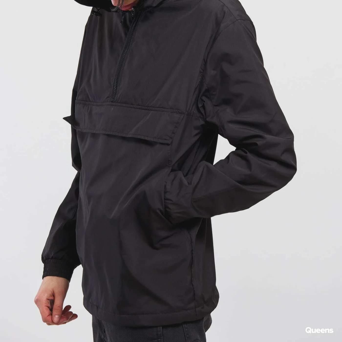 Urban Classics Basic Pull Over Jacket Black - Ceny i opinie - Ceneo.pl