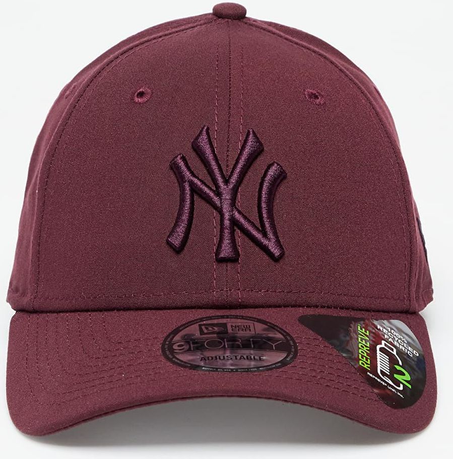 New Era New York Yankees Repreve 9Forty Adjustable Cap Maroon/ Maroon ...