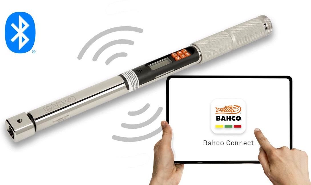 Bahco Klucz Dynamometryczny Elektroniczny Z Pomiarem Momentu I Kąta Pamięcią Łączem Bluetooth 17 ...