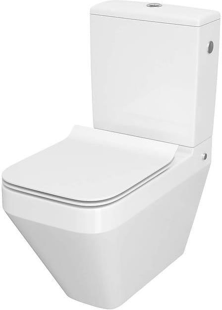Kompakt WC Cersanit Kompakt Crea Back-To-Wall Prostokątny Z Deską Pd K114022 I K673005 - Opinie ...