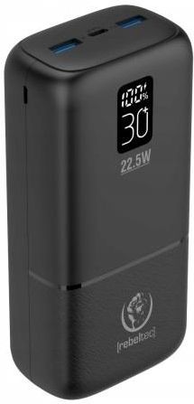 Powerbank Rebeltec P30 22,5W 30000mAh Czarny - Opinie i ceny na Ceneo.pl