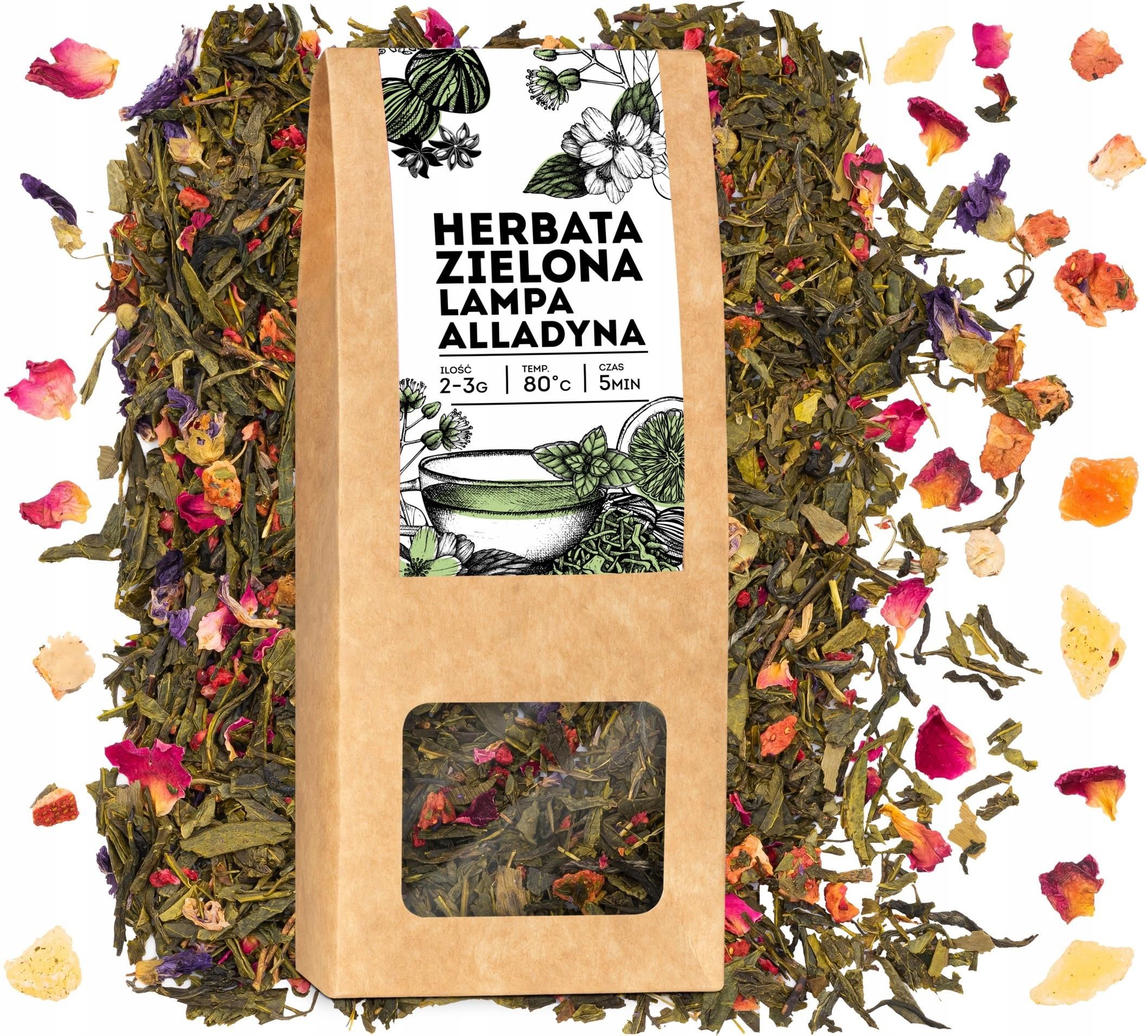 Herbata Jedwabny Szlak Zielona Herbata Lampa Alladyna 50g - Ceny i ...