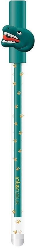 Interdruk Długopis Ścieralny Dinozaur Turkusowy - Ceny i opinie - Ceneo.pl