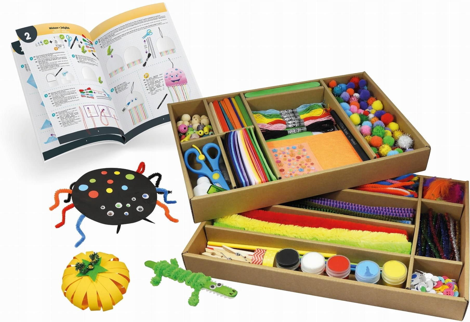 Buki Zestaw Kreatywny Dla Dzieci Kreatywne Pudełko Aktywności - Ceny i ...