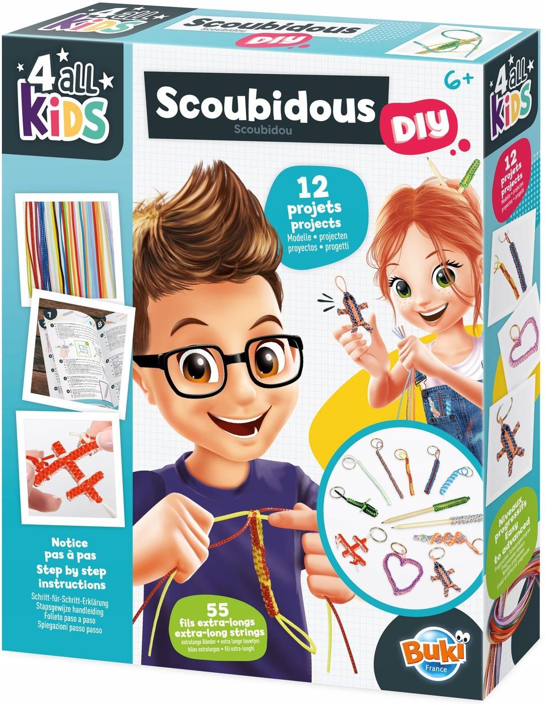 Buki Plecione Breloczki Diy Scoubidou Zestaw - Ceny i opinie - Ceneo.pl