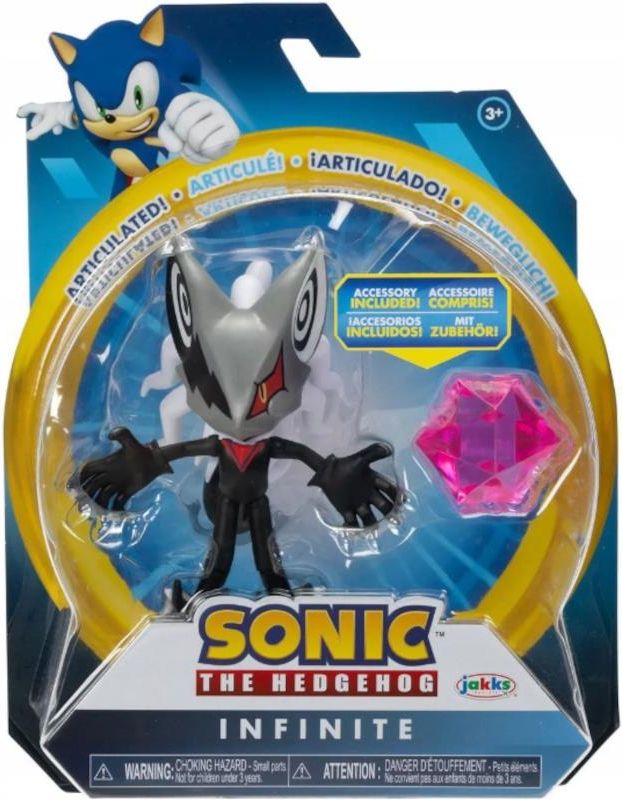 Jakks Pacific Sonic The Hedgehog Ruchoma Figurka Infinite Phantom Ruby ...
