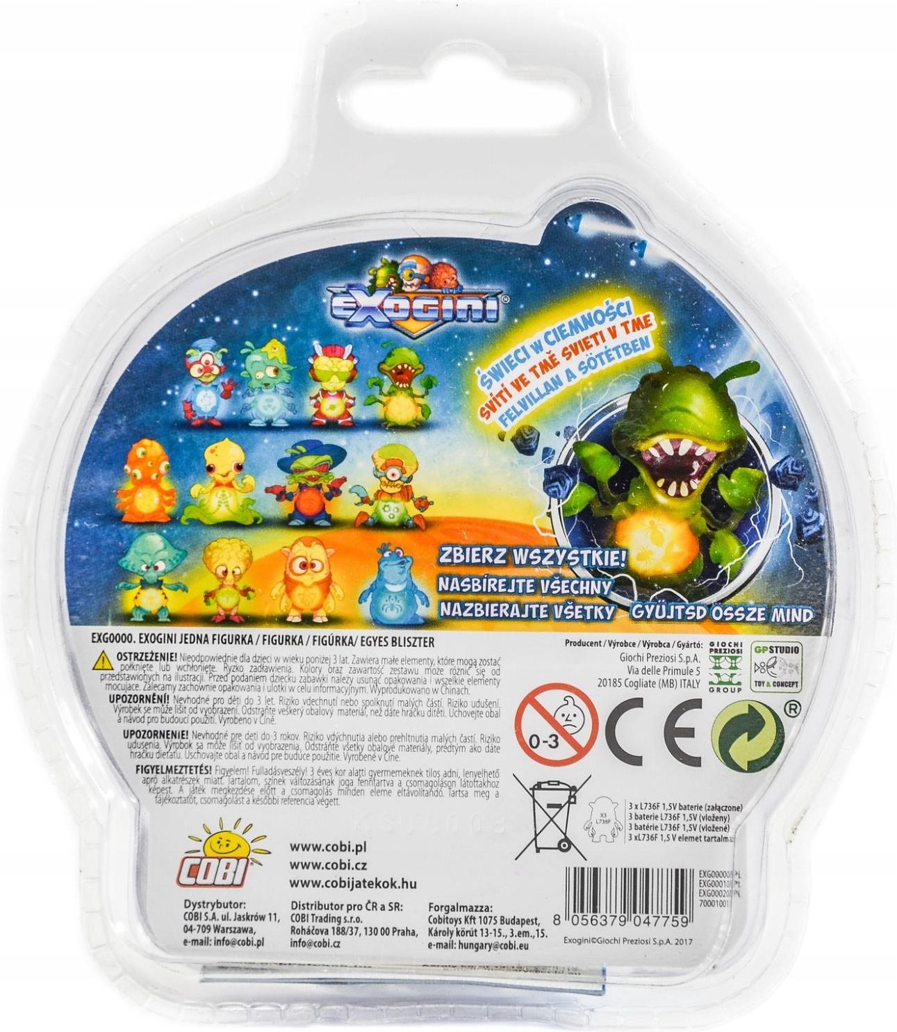 Cobi Exogini Figurka Blaaah Świeci W Ciemności - Ceny i opinie - Ceneo.pl