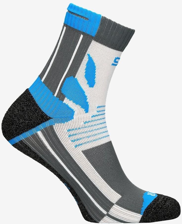 Skarpety do biegania GATTA ACTIVE Socks Run - Grey/Turquoise 39/41 ...