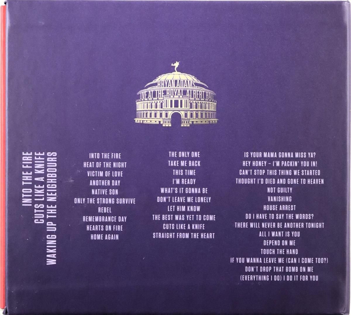 Płyta kompaktowa Adams Bryan: Live At The Royal Albert Hall [Blu-Ray ...