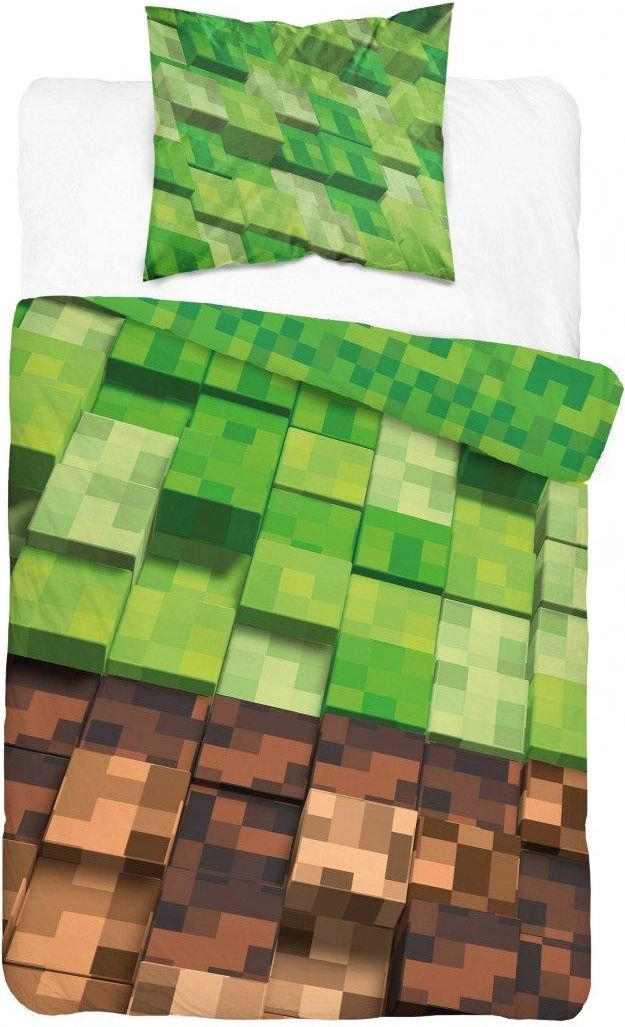 DETEXPOL Pościel bawełniana 2cz. 140x200 Minecraft 4663A - Opinie i ...