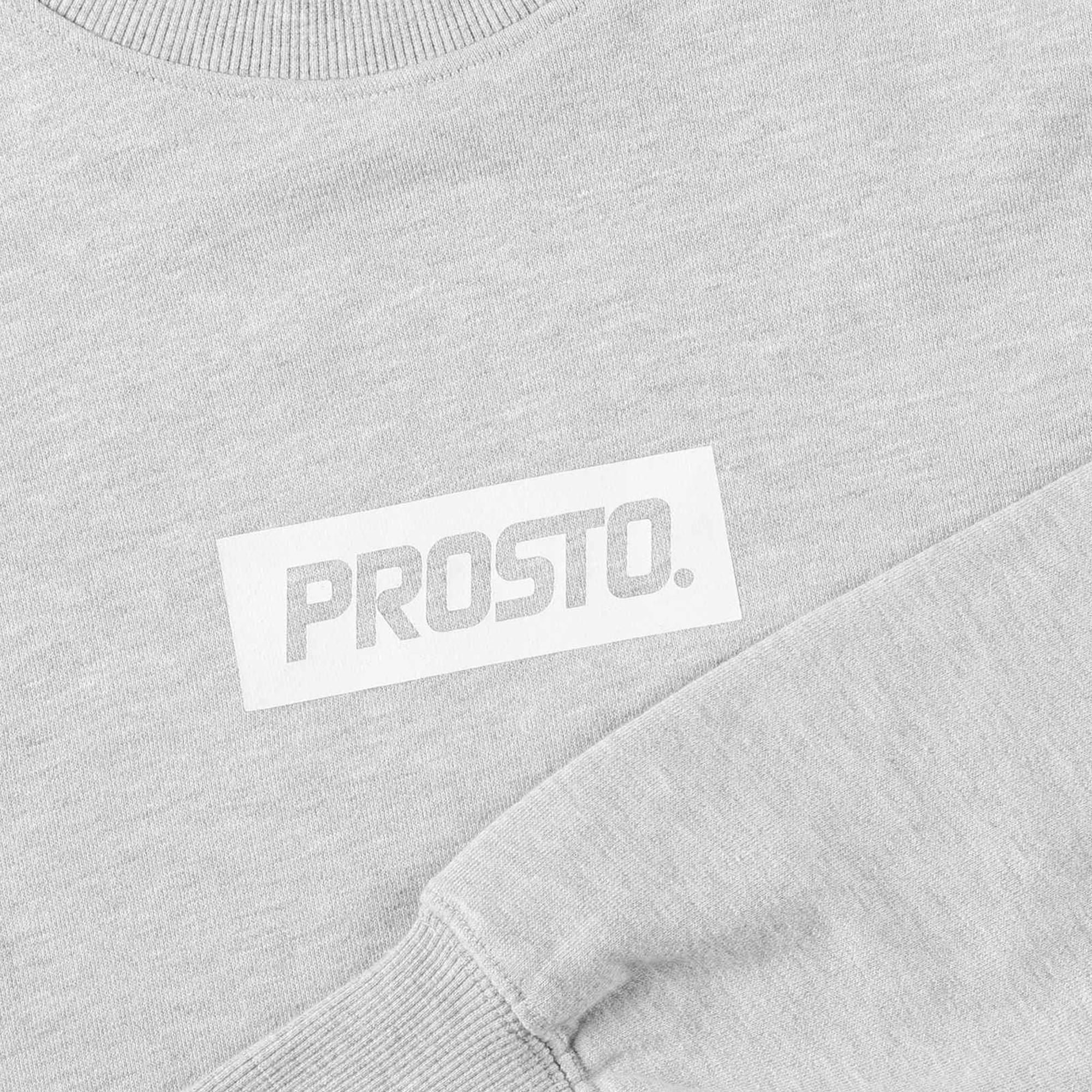 Prosto Bluza Męska Crewneck Bokz Gray - Ceny i opinie - Ceneo.pl