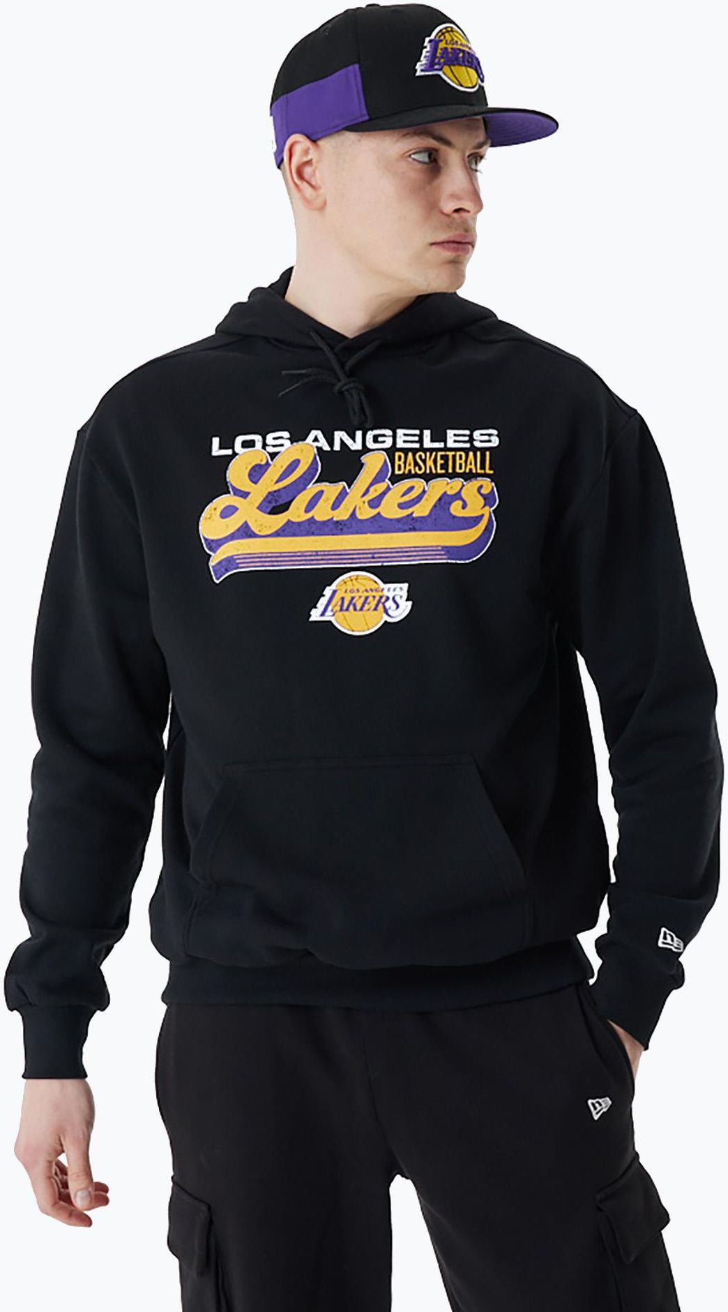 New Era Bluza Męska Nba Graphic Os Hoody Los Angeles Lakers Black ...