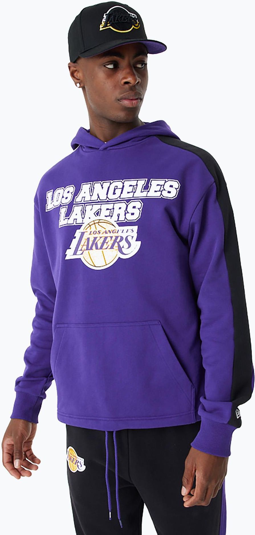 New Era Bluza Męska Nba Large Graphic Os Hoody Los Angeles Lakers ...
